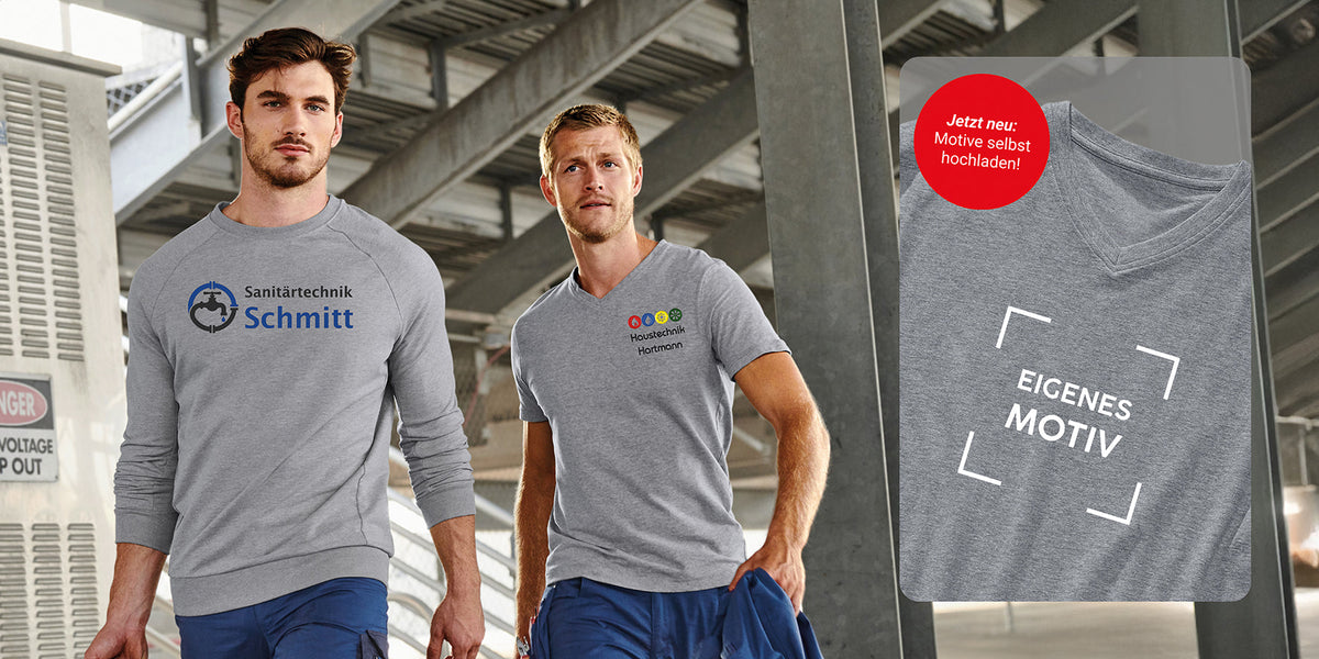 STRAUSS WORKWEAR MIT EIGENEM LOGO – EINFACH SELBST GESTALTEN!